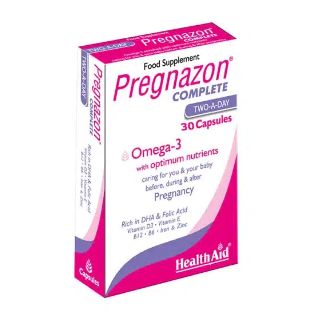 Pregnazon Complete Supplement Capsules With 23 Essential Nutrients ...