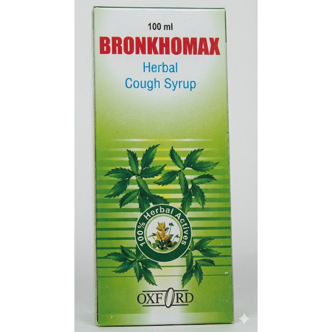 Bronkhomax Herbal Cough Syrup 100ml Natural Relief for Cough and Conge ...